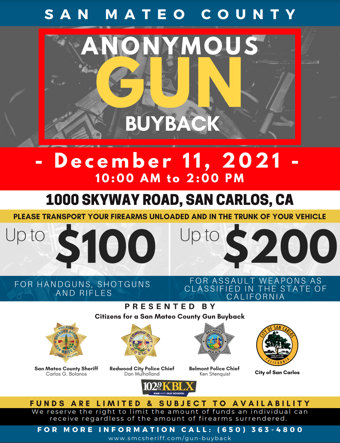 12/11 – Anonymous Gun Buyback | Behavioral Health & Recovery Services Blog